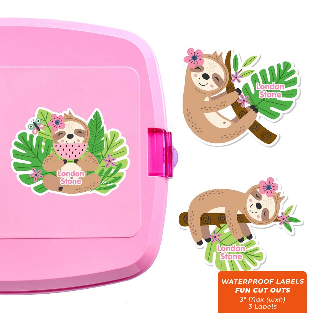 Fun Cut Outs Sloths pink - Etsy