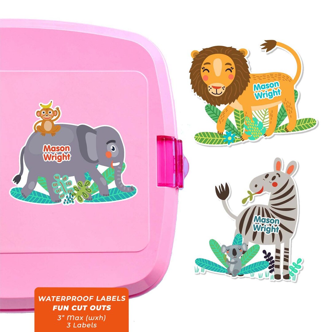 Fun Cut Outs Jungle Animals - Etsy