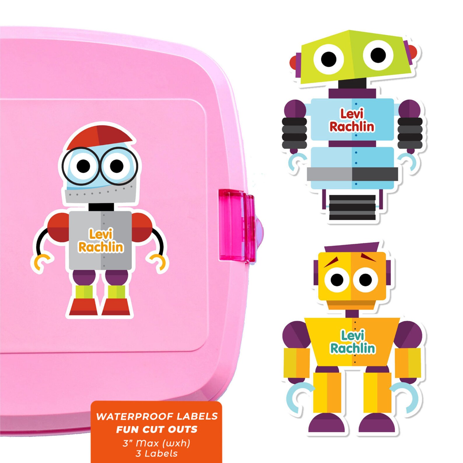 Fun Cut Outs Robots - Etsy