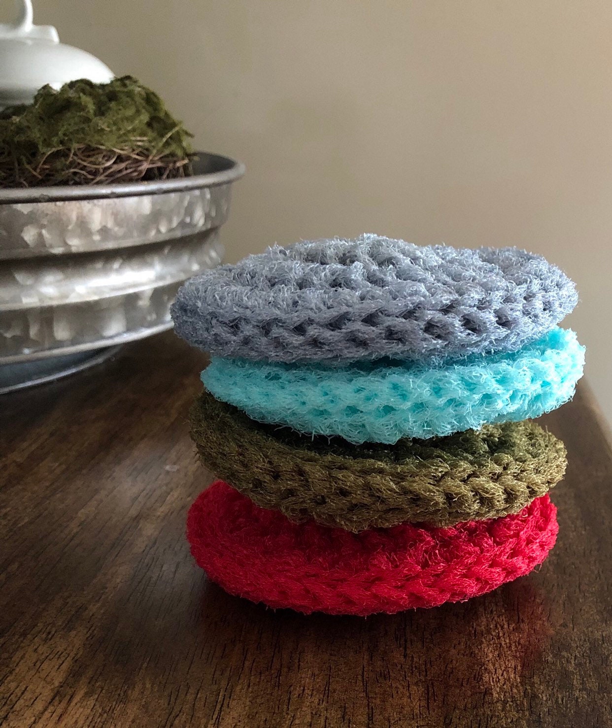 Crochet Pot Scrubber Pattern