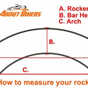 Custom Embroidered Bottom Rocker Patch 2" to 17" Sizes Available ...