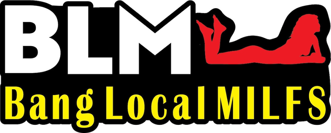 BLM Bang Local Milfs Sticker - Etsy
