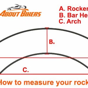 Custom Embroidered Top and Bottom Rocker Set MC Biker Patch 6"-17 ...