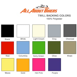 Custom Embroidered Top and Bottom Rocker Set MC Biker Patch 6"-17 ...