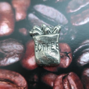 Bag of Coffee Lapel Pin - CC213- Coffee, and Barista Pin - Etsy