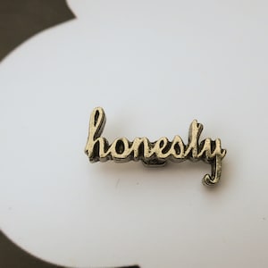Honesty Lapel Pin- CC396- Trustworthy, Integrity, Employee Recognition ...