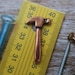 Copper Hammer Lapel Pin- CC170C- Hammer, Tools, Carpentry, Contractor ...