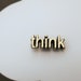 Think Lapel Pin- CC394- Employee and Student Recognition Pins - Etsy