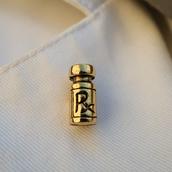 Pharmacy Lapel Pin - Etsy