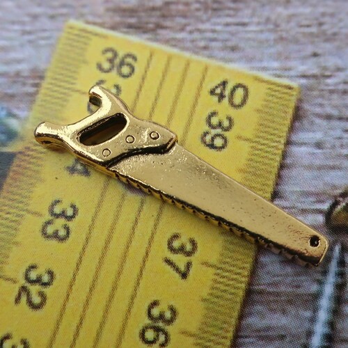 Saw Lapel Pin CC143 Saw Tools Carpenter Handy Man and - Etsy
