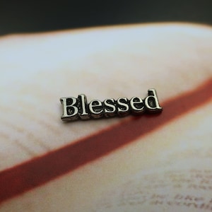 Blessed Lapel Pin - CC535- Blessing, Receiving a Blessing, Religion ...