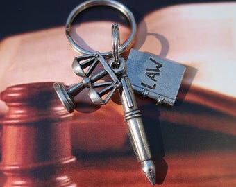 Lawyer Keychain | Etsy