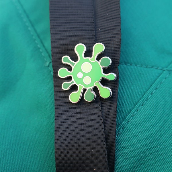 Virus Pin - Etsy