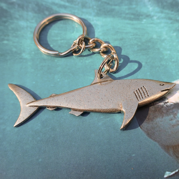 Shark Keychain - Etsy