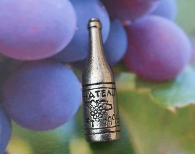 Wine Bottle Lapel Pin CC261 Vineyard Pins and Gifts Winery | Etsy