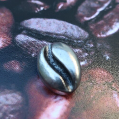 Large Coffee Bean Lapel Pin CC482 Coffee Espresso and | Etsy