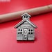School House Lapel Pin - CC515- Teacher, Back to School, Education ...
