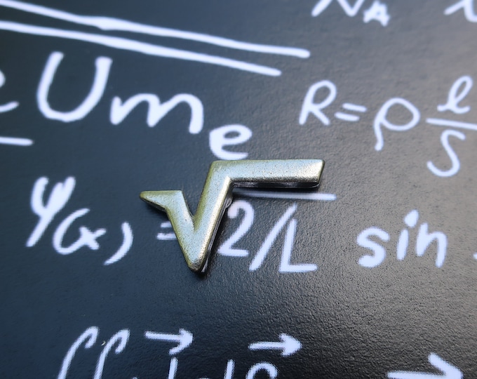 Delta Pewter Lapel Pin CC595 Mathematics Math Teacher - Etsy