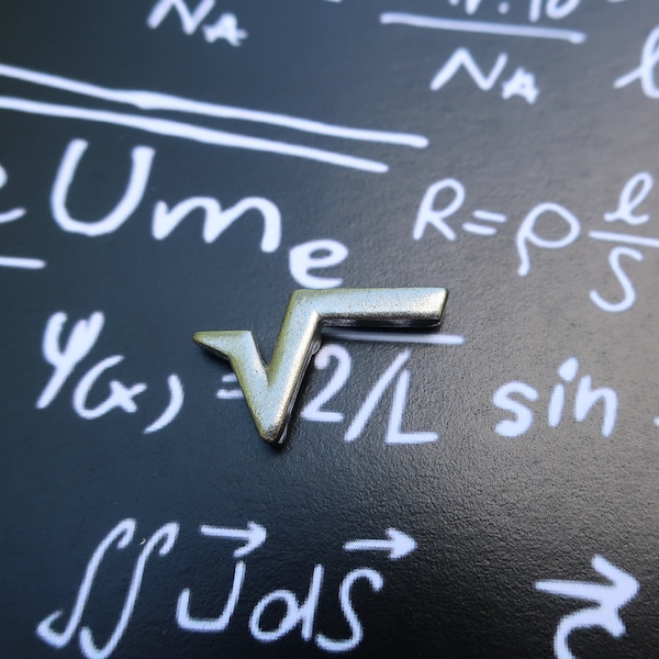 Math Enamel Pin - Etsy