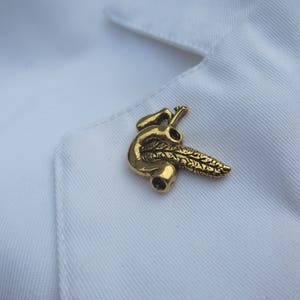 Gold Pancreas Lapel Pin- CC620G- Medical and Anatomy Pins for Nurses ...