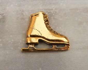 Ice Skating Pin - Etsy