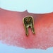 Tooth Gold Dipped Pewter Lapel Pin CC385G Teeth Pins for | Etsy
