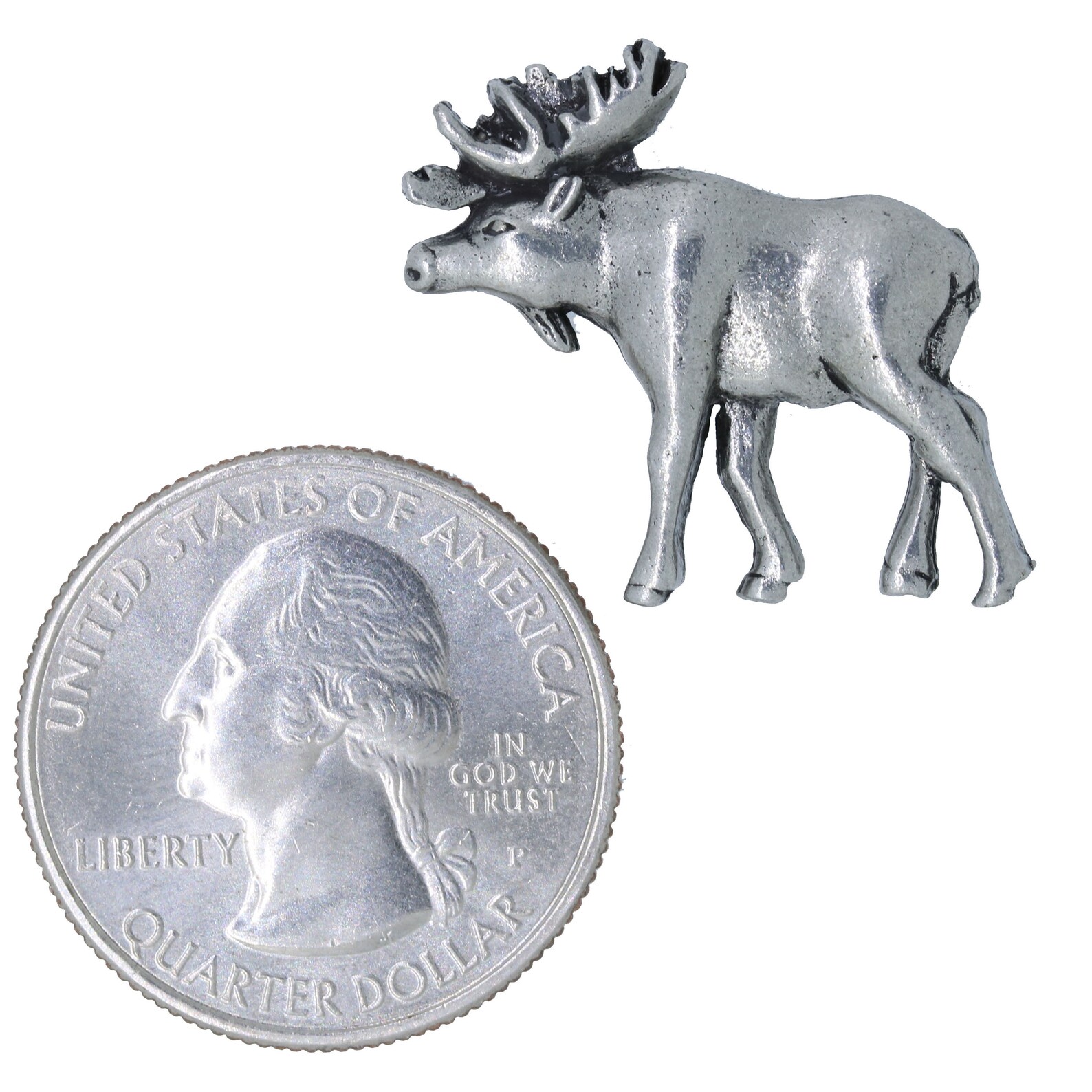 Moose Lapel Pin - CC131- Moose, Elk, Nature, Wildlife, and Woodland ...
