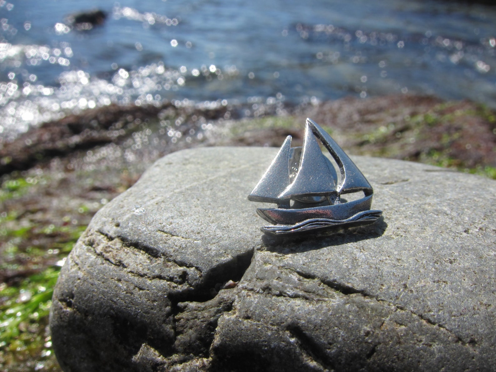 Sailboat Lapel Pin CC539 Sailing Boating Yachting Ocean | Etsy