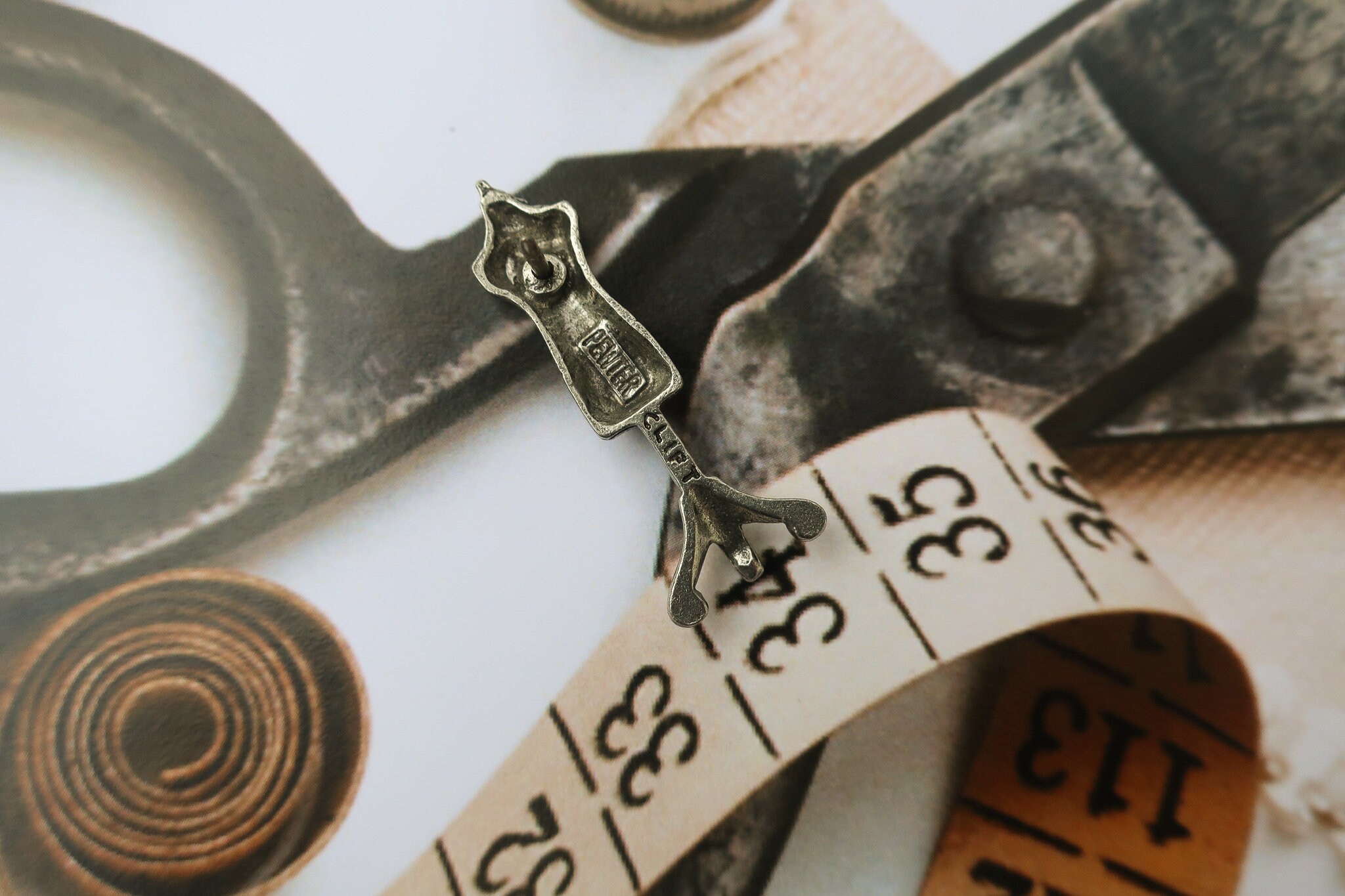 Dress Form Lapel Pin CC263 Seamstress Dress Form and - Etsy