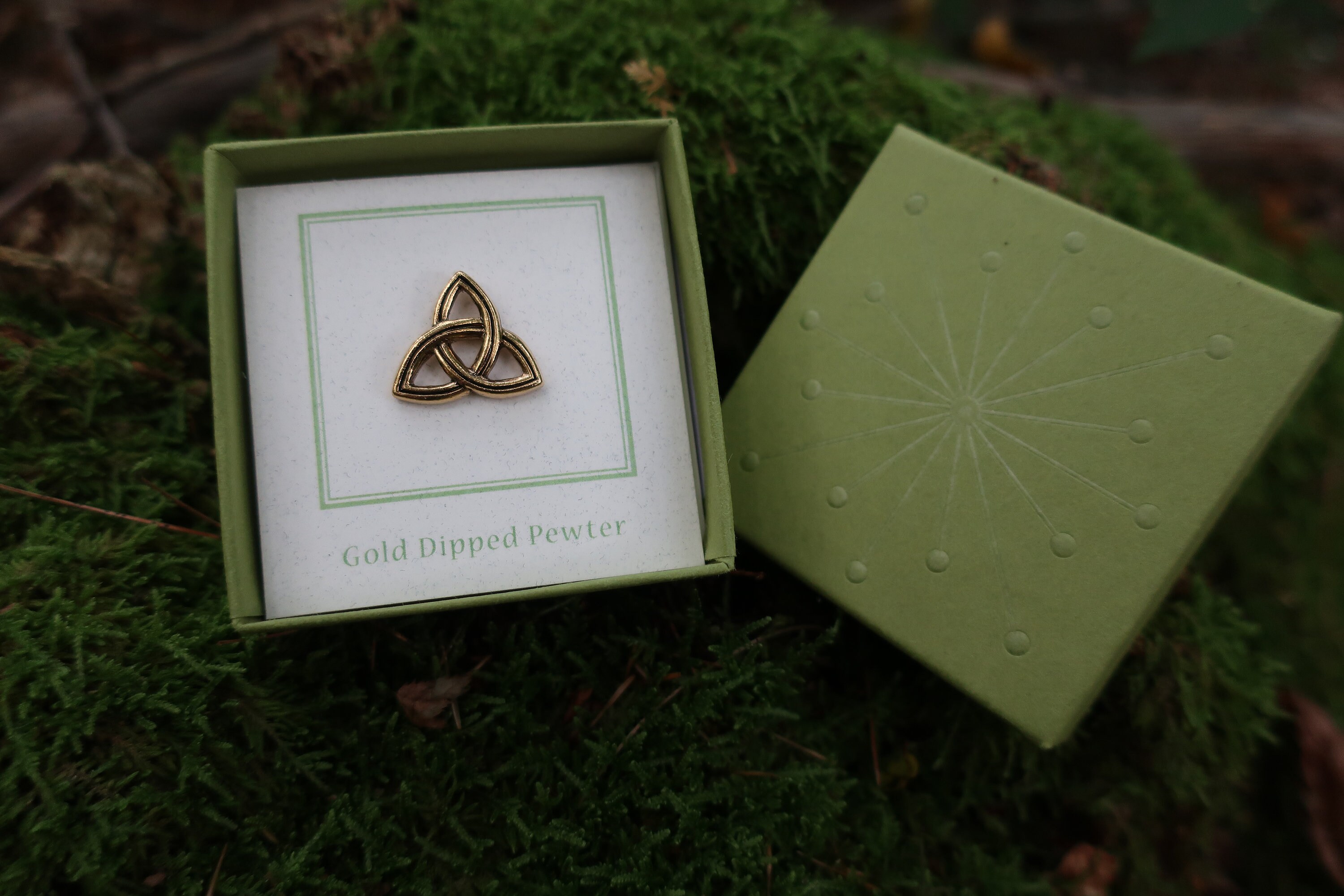 Gold Celtic Knot Lapel Pin CC596G Irish Infinity and | Etsy