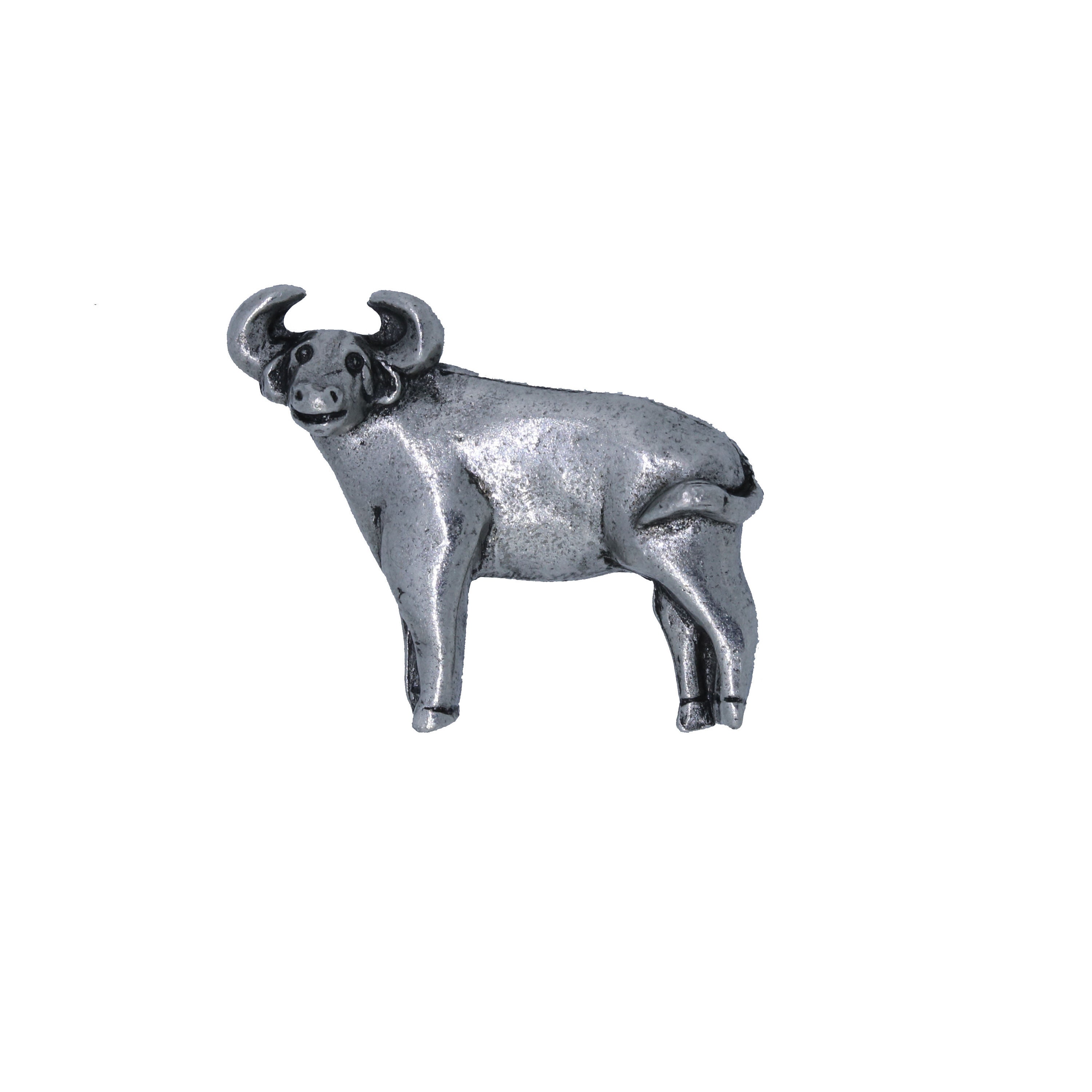 Water Buffalo Pewter Lapel Pin- CC437- Buffalo, Wild Life, and Zoo Pins ...