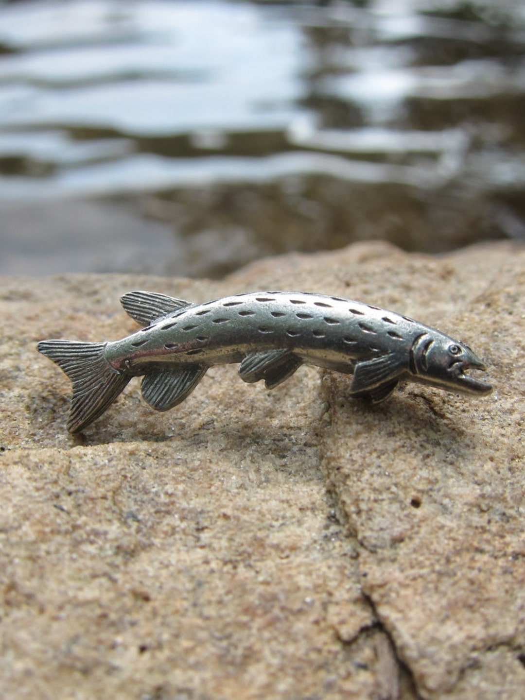 Pike Lapel Pin - CC128- Fish and Fishing Pins and Gifts - Etsy