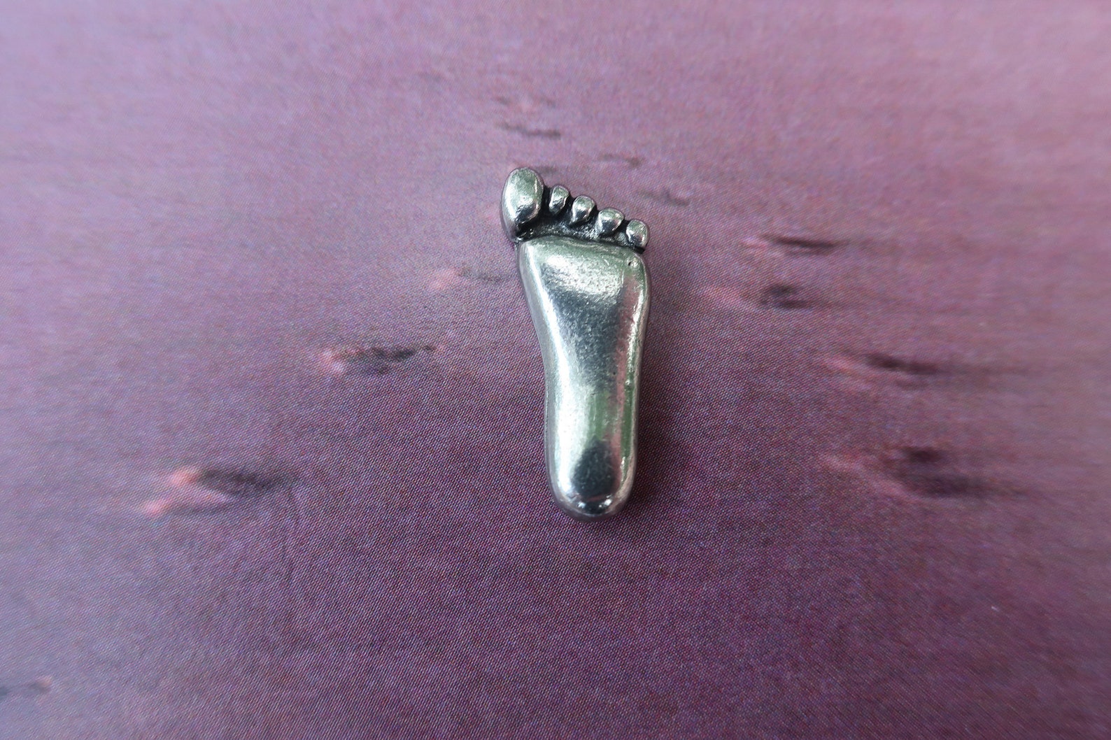 Buy Foot Pewter Lapel Pin CC468 Foot Orthopedic Footprint and Online in ...