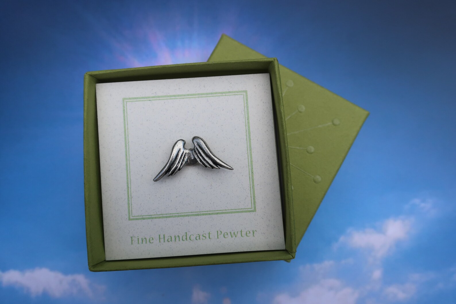 Angel Wings Lapel Pin CC487 Angels Symbolizing Protection | Etsy