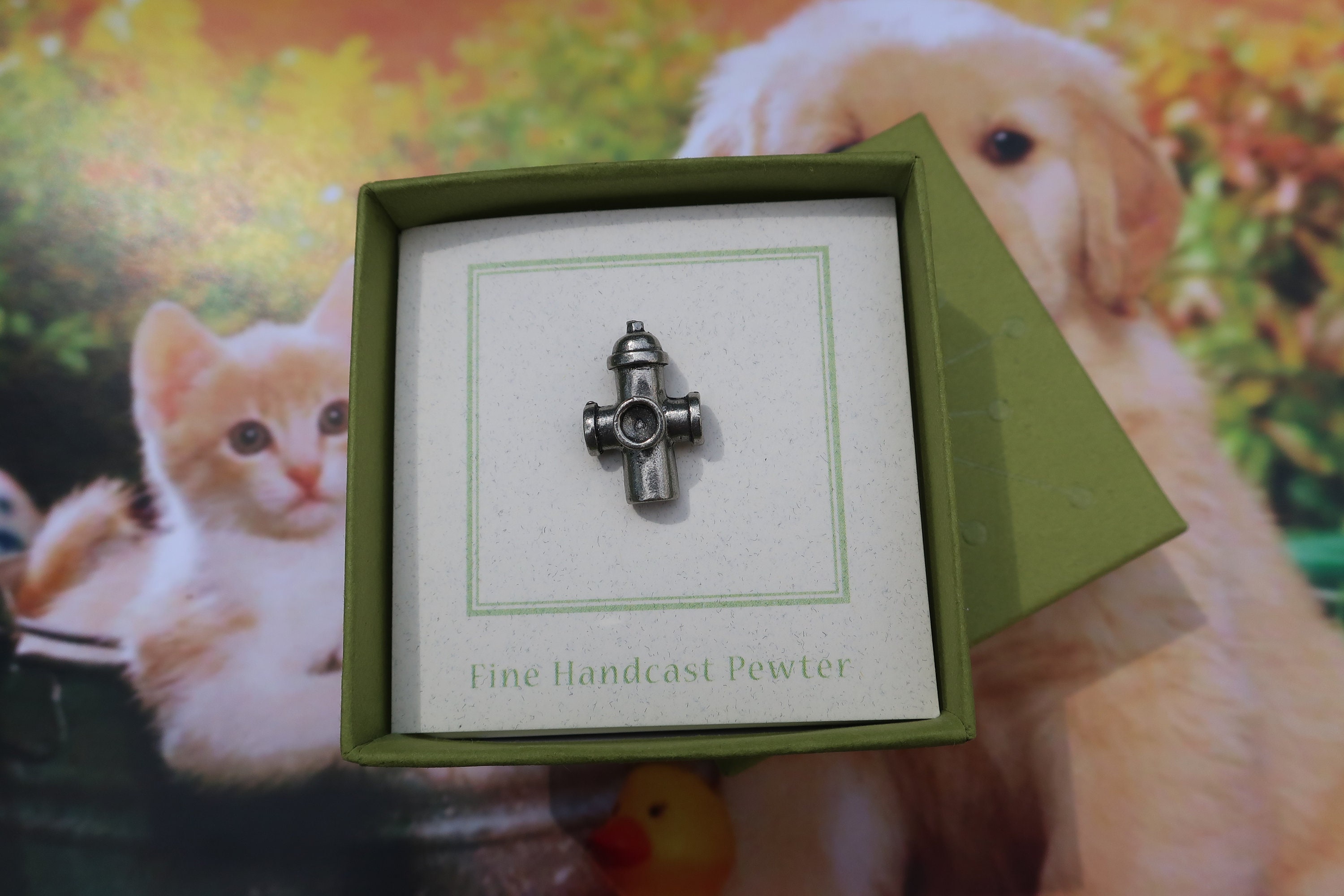 Fire Hydrant Lapel Pin CC241 Fire Fighter and Dog Lapel - Etsy