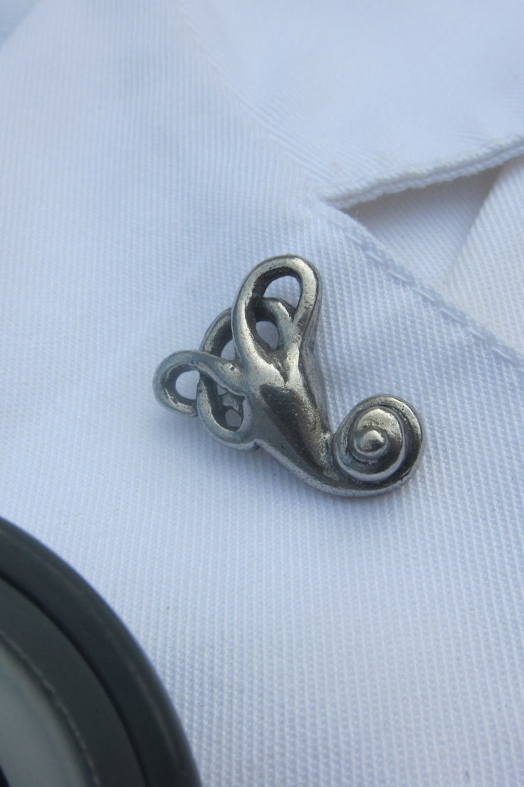 Vestibular System Lapel Pin- CC612- Inner Ear- Medical and Anatomy ...