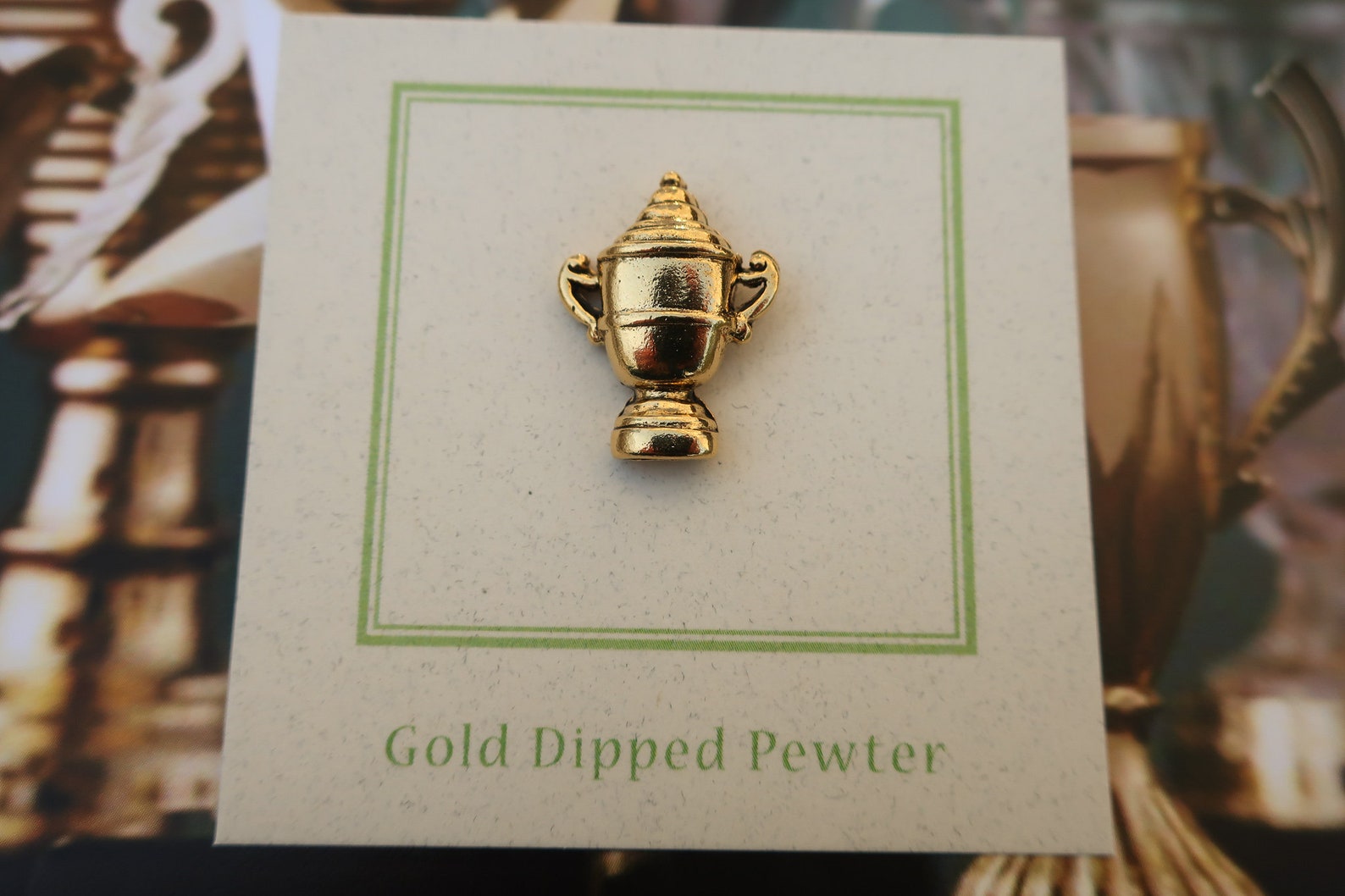 Gold Trophy Lapel Pin- CC316G- Award, Trophy and Special Award Pins - Etsy