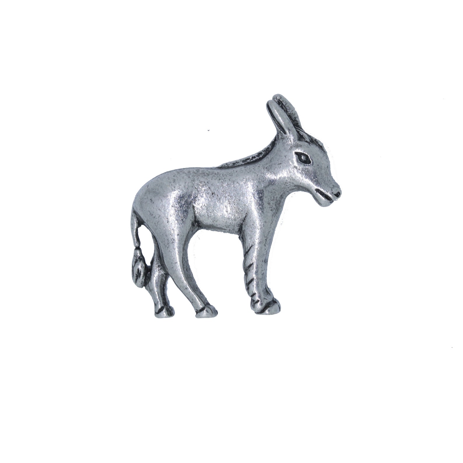 Donkey Lapel Pin-cc453- Farm Animals, Donkey, Working Animals, Democrat ...