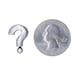 Question Mark Pewter Lapel Pin CC647 Question Punctuation - Etsy