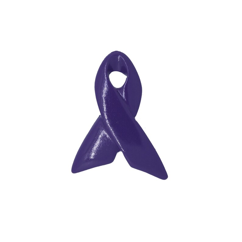 Purple Ribbon Pin Raise Awareness for ADD/ADHD - Etsy