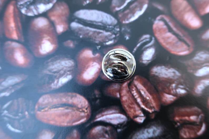 Coffee Bean Lapel Pin CC244 Coffee Coffee Shop Coffee | Etsy