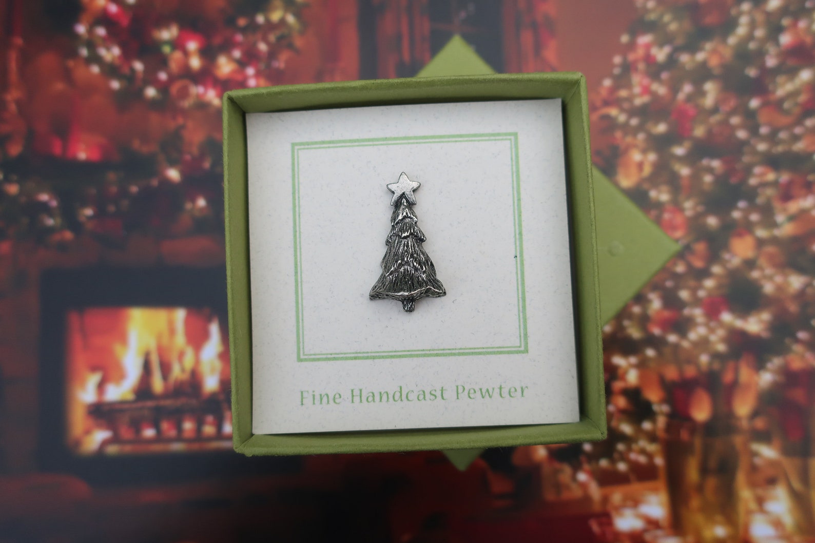 Christmas Tree Lapel Pin CC310 Merry Christmas Christmas - Etsy