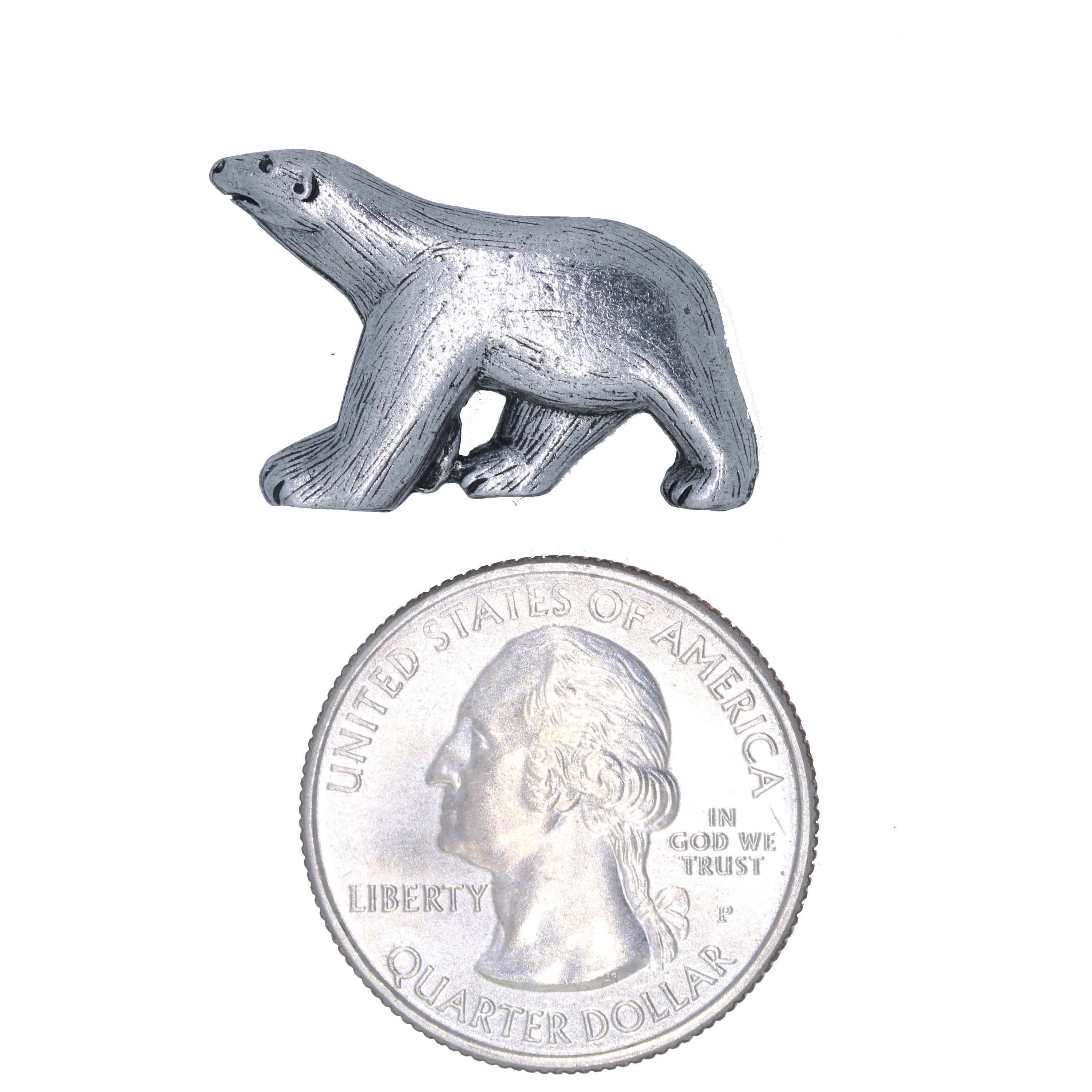 Polar Bear Lapel Pin CC580 Wildlife Pins Arctic Animals - Etsy