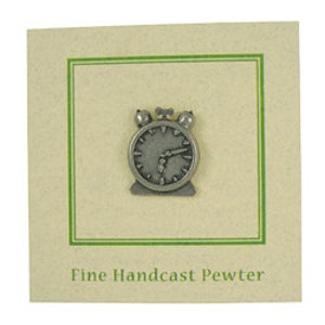 Alarm Clock Lapel Pin - CC304- Alarm Clocks, Clocks, Time, and Morning ...