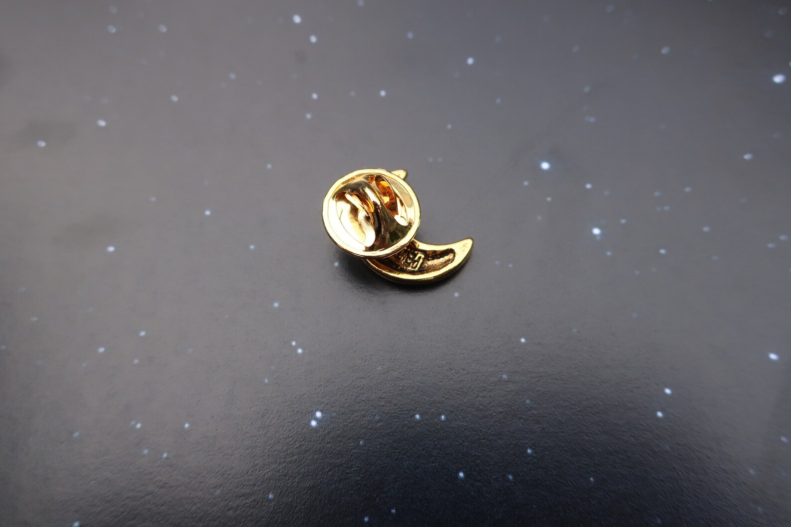 Gold Crescent Moon Lapel Pin CC457G Crescent Moon Moon | Etsy