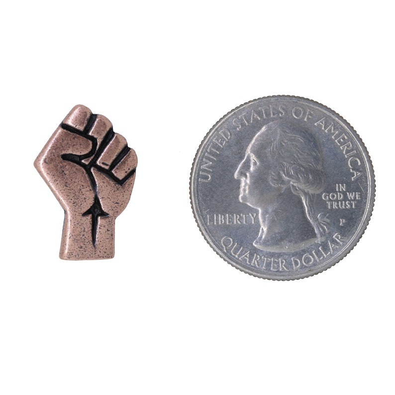 Civil Rights Copper Dipped Pewter Lapel Pin- CC653C- Civil Rights ...
