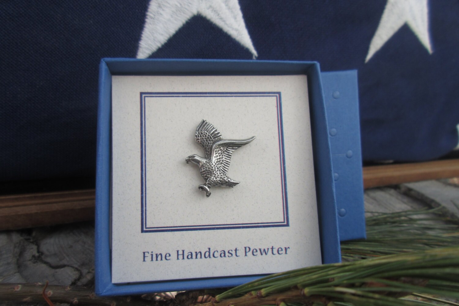 Bald Eagle Lapel Pin CC118 American Eagle North America - Etsy