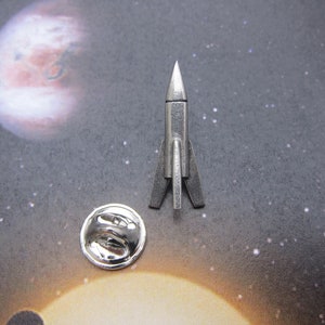 Rocket Lapel Pin - CC212- Missile, Spacecraft, and Aircraft Pins ...
