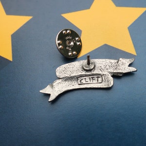 Customer Experience Pewter Lapel Pin- CC572- 5 Stars, Rating, Customer ...