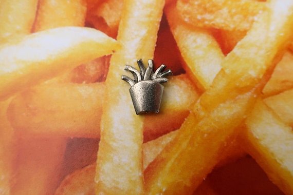 French Fries Lapel Pin CC366 Food Refreshments Fast Food | Etsy
